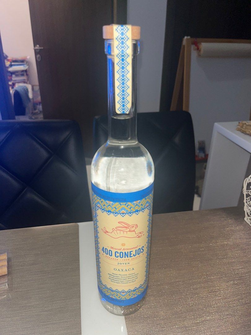 Mezcal 400 Conejos (400 Rabbits), Food & Drinks, Alcoholic Beverages on ...
