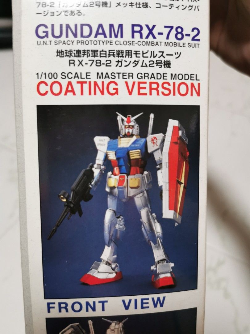 MG Gundam RX-78-2 20th Anniversary Coating Version, Hobbies & Toys, Toys & Games on Carousell