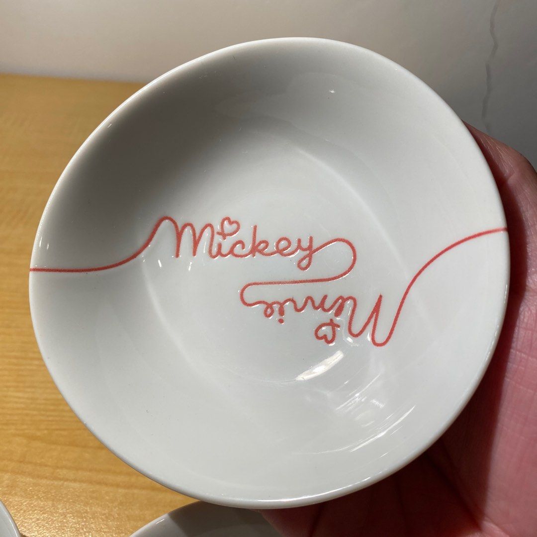 Mickey Mouse Plate Complete Set, Furniture & Home Living, Kitchenware ...