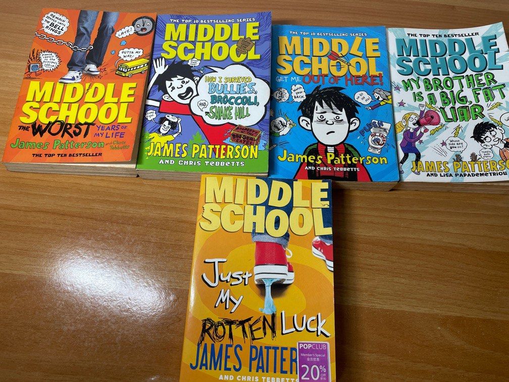 Middle school book series set, Hobbies & Toys, Books & Magazines ...