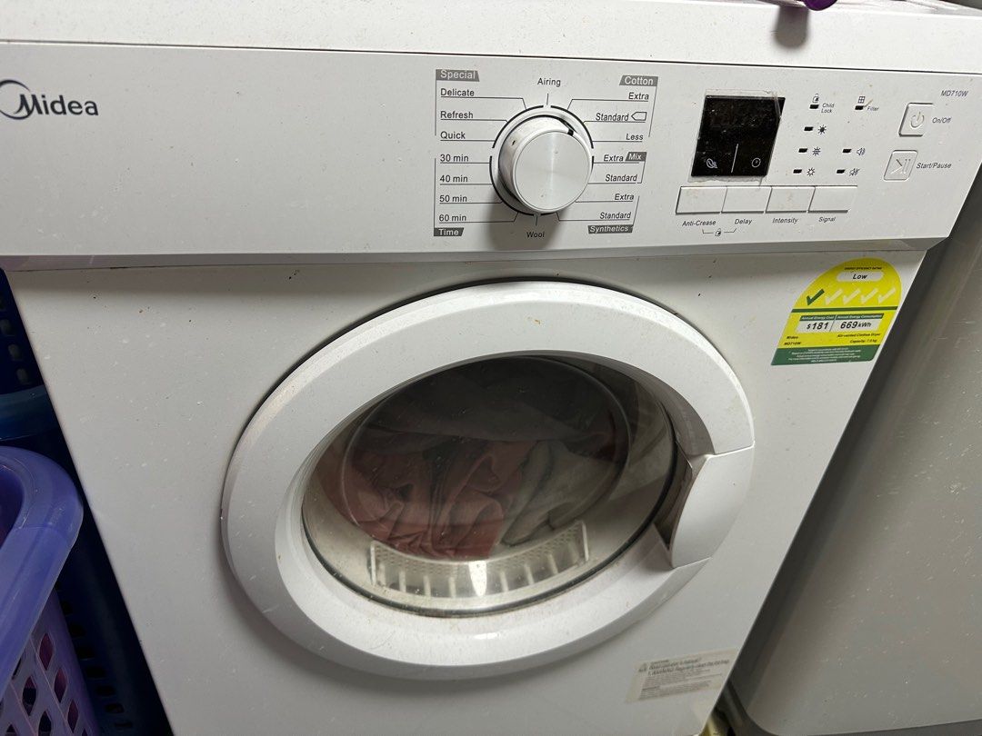 Midea Dryer, TV & Home Appliances, Washing Machines and Dryers on Carousell