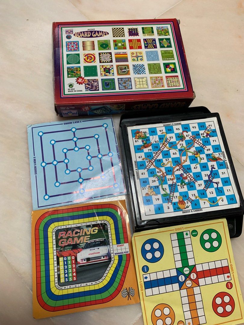 Mini Board Games (38-in-1), Hobbies & Toys, Toys & Games on Carousell