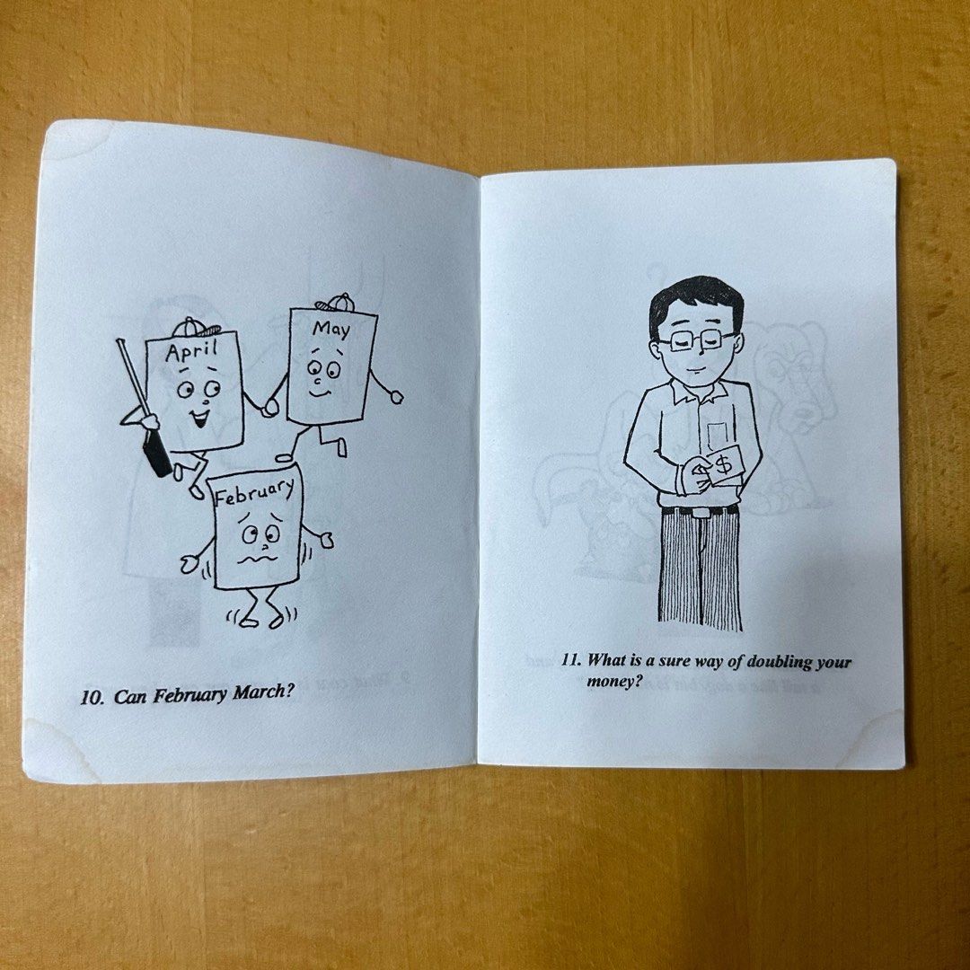 Mini Riddle Book, Hobbies & Toys, Books & Magazines, Children's Books ...