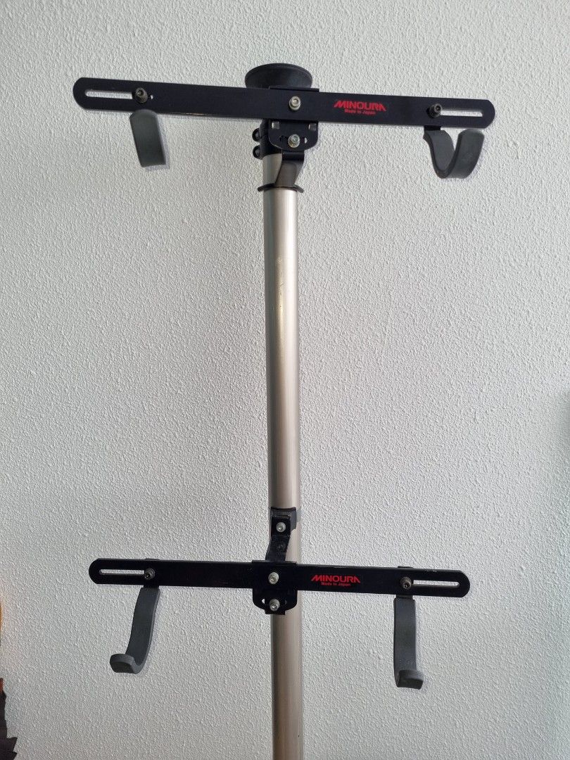 Minoura floor to ceiling bike tower for 2 bikes, Sports Equipment ...