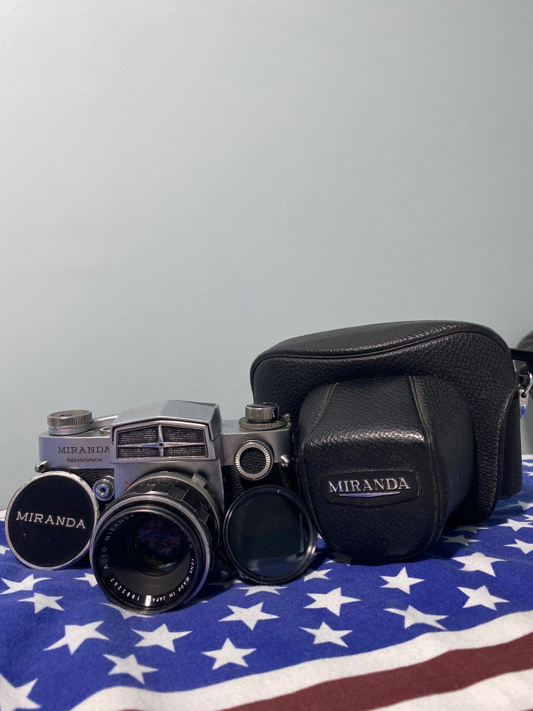 Miranda Sensorex with 50mm 1.8, Photography, Cameras on Carousell