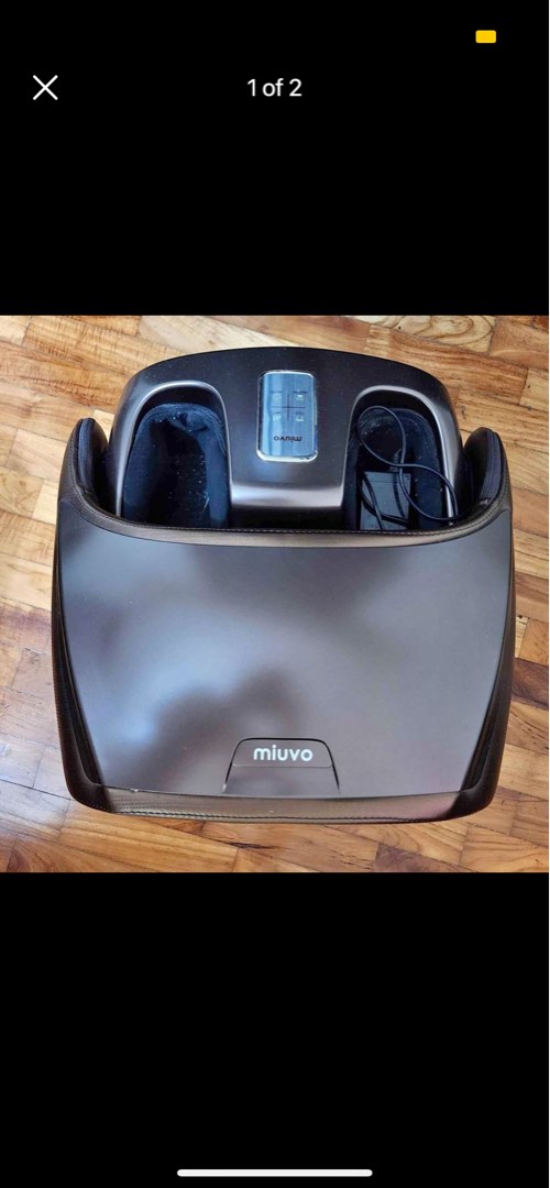 Miuvo Wonderlegs Foot Massager, Health & Nutrition, Massage Devices on ...