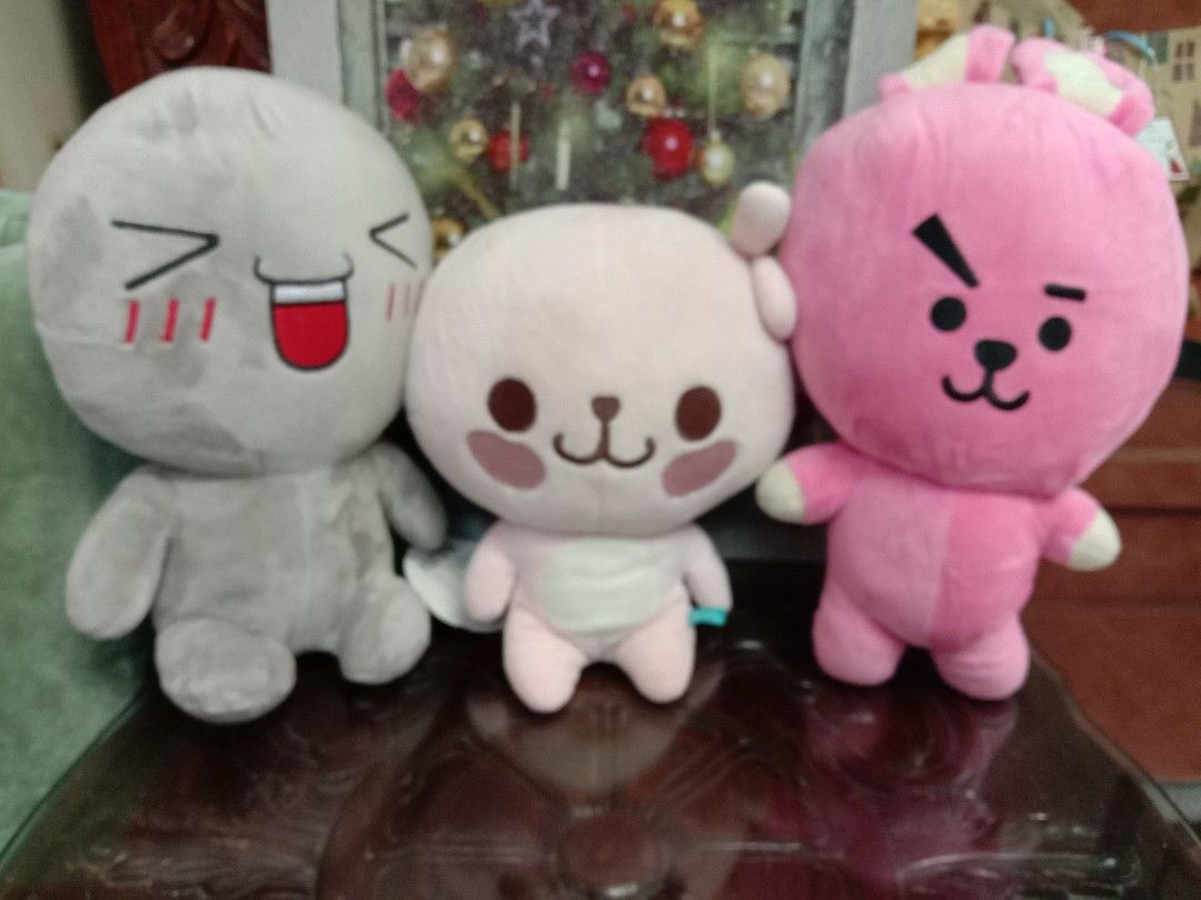MIXED KOREAN PLUSHIES, 10-12 INCHES, Hobbies & Toys, Toys & Games on ...