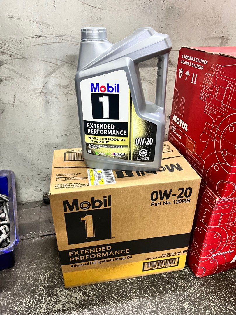 Mobil 1 0W20, Car Accessories, Car Workshops & Services on Carousell