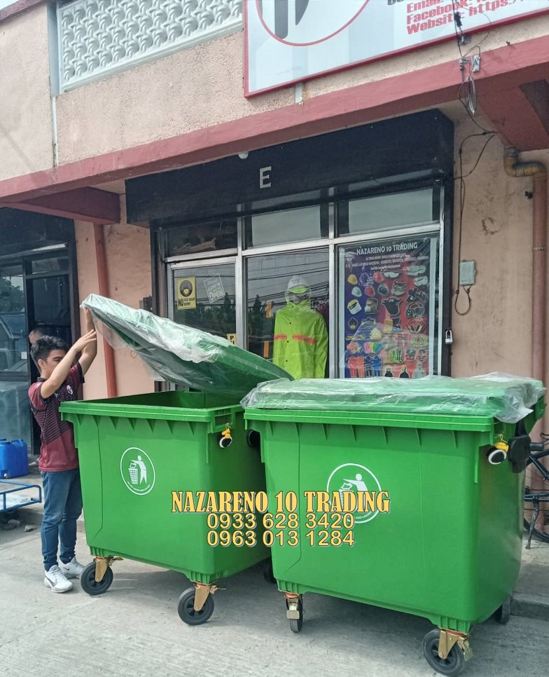 Mobile waste bin 1100 Liters, Commercial & Industrial, Industrial ...