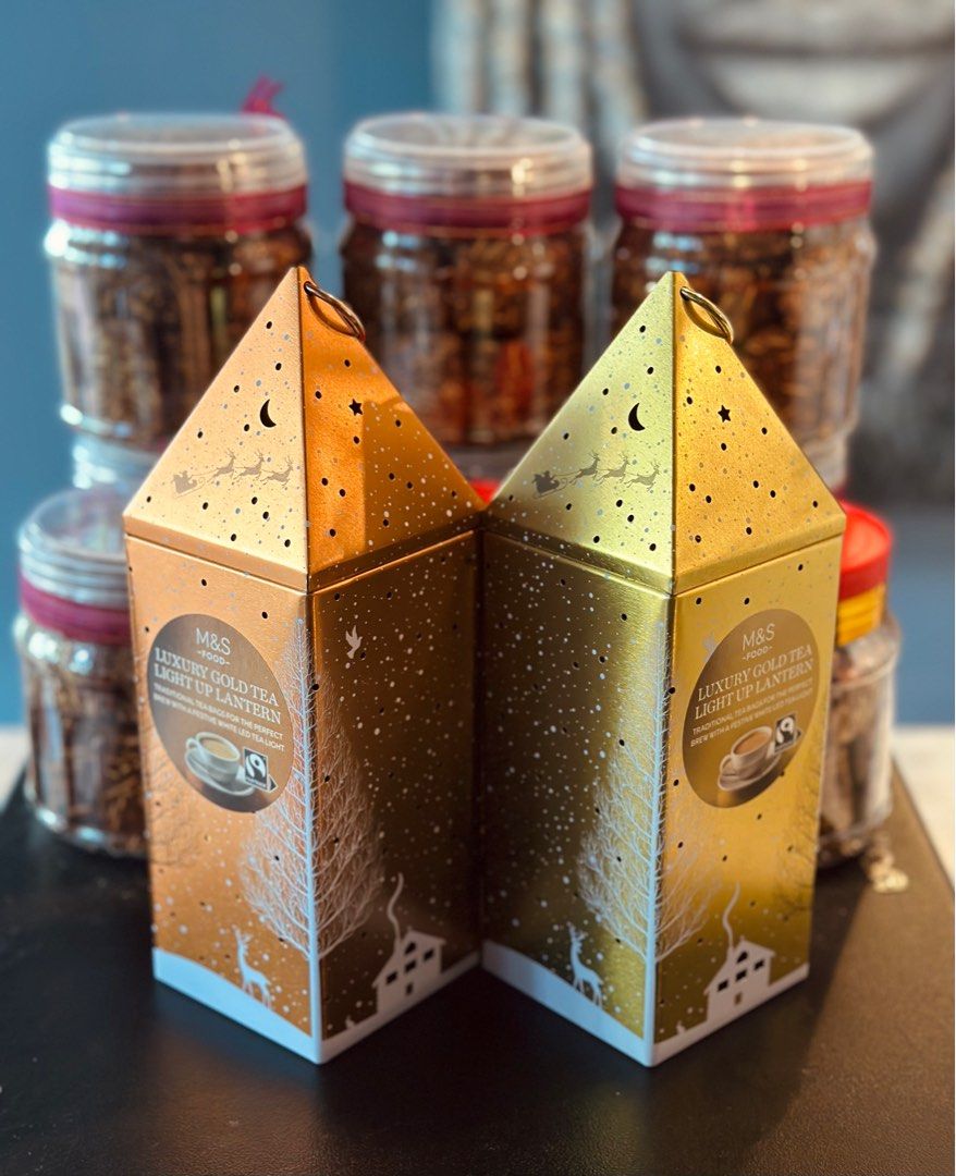 M&S luxury gold tea, Food & Drinks, Gift Baskets & Hampers on Carousell