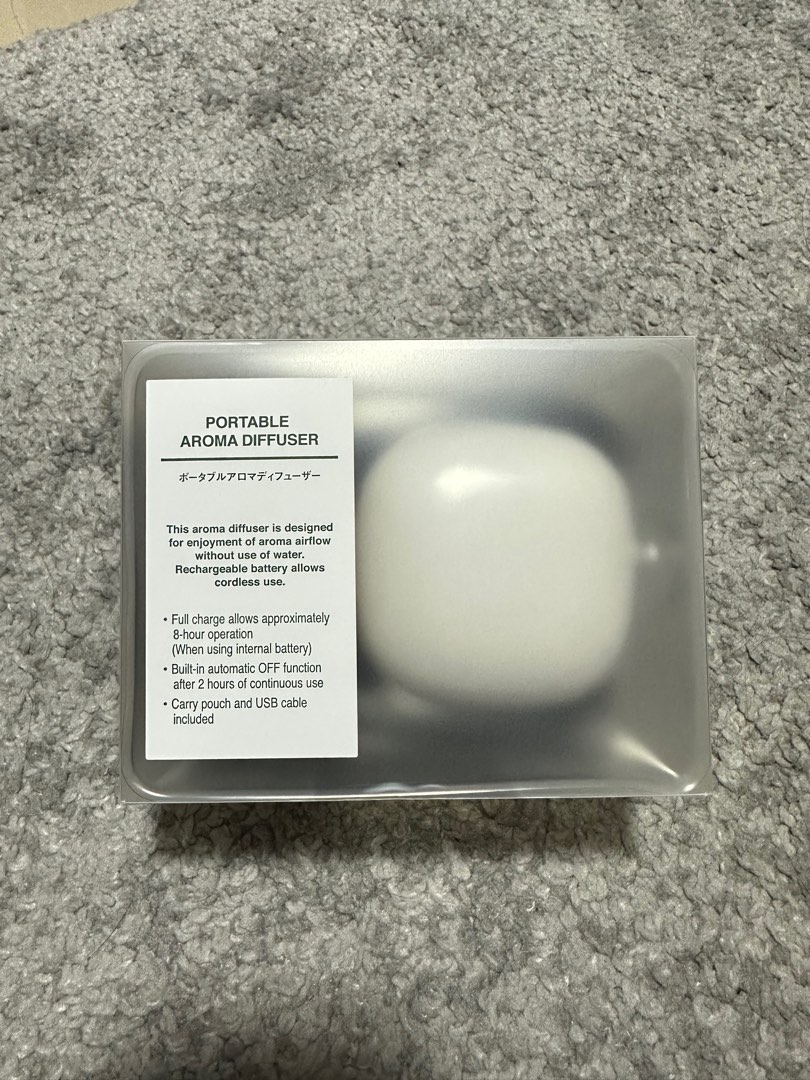Muji Portable Aroma Diffuser, Everything Else on Carousell