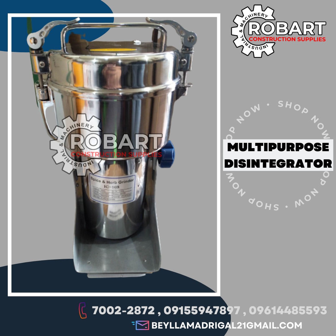 Multipurpose Disintegrator, Commercial & Industrial, Construction Tools & Equipment on Carousell