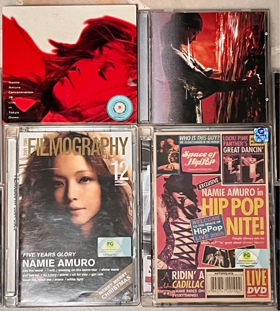 Namie Amuro CD and VCD Collection, Hobbies & Toys, Music & Media, CDs & DVDs on Carousell