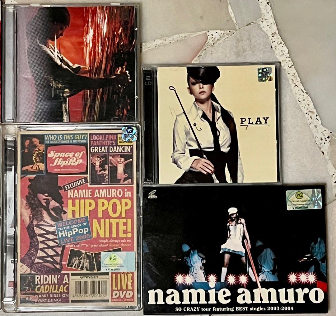 Namie Amuro CD and VCD Collection, Hobbies & Toys, Music & Media, CDs & DVDs on Carousell