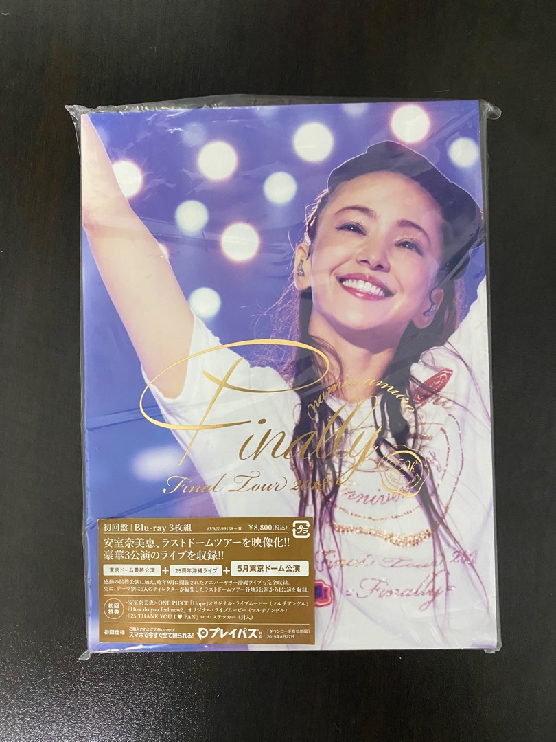 Namie Amuro: Finally Final Tour Concert Blu-Ray (with Poster), Hobbies & Toys, Memorabilia ...