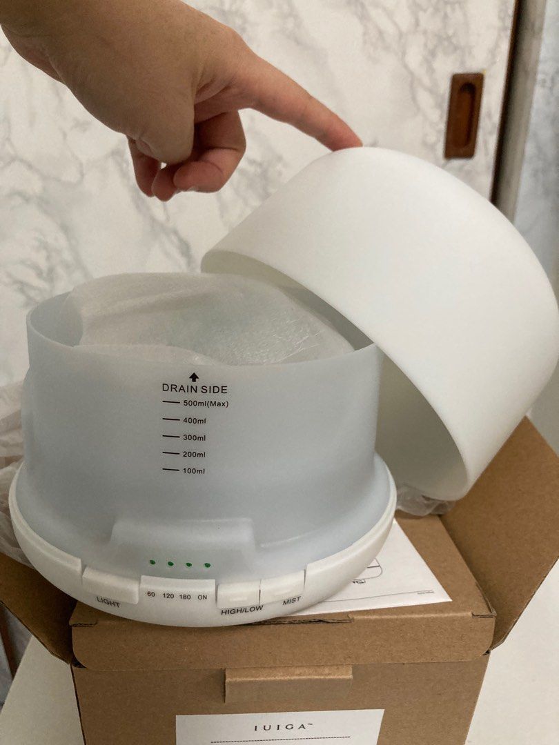 Nano Ultrasonic Aroma Mist Diffuser, Furniture & Home Living, Home ...