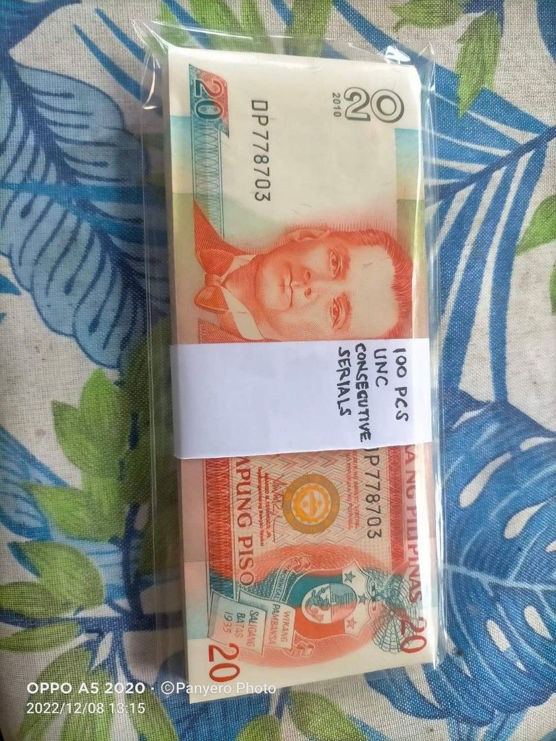 NDS 20 pesos 1 bundle, Hobbies & Toys, Memorabilia & Collectibles ...