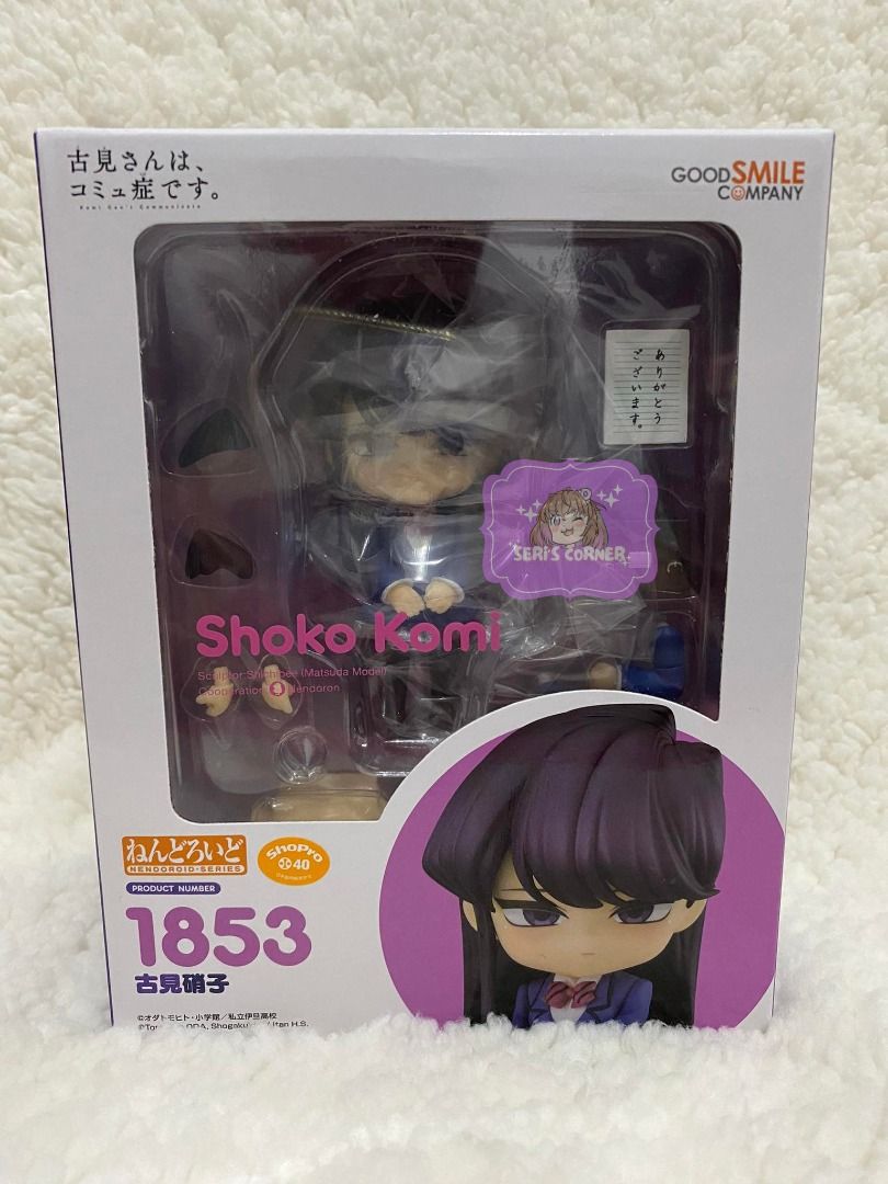 Nendoroid Shoko Komi (Komi Can't Communicate), Hobbies & Toys, Toys ...
