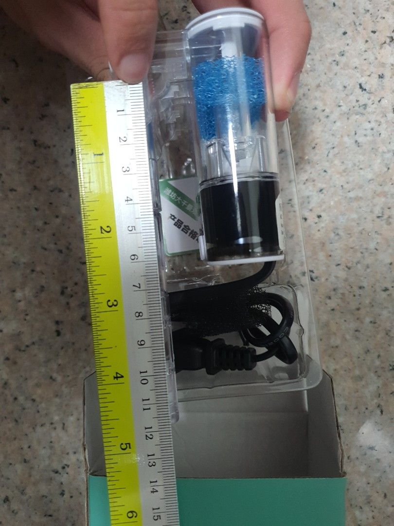 Nepall Mini External Hang On Back Water Filter - HOB aquarium fish tank ...