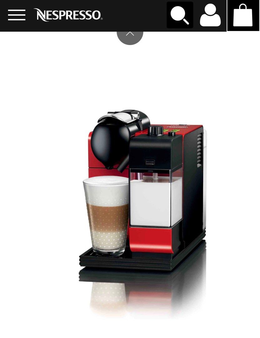 Nespresso Lattissima Red, TV & Home Appliances, Kitchen Appliances ...