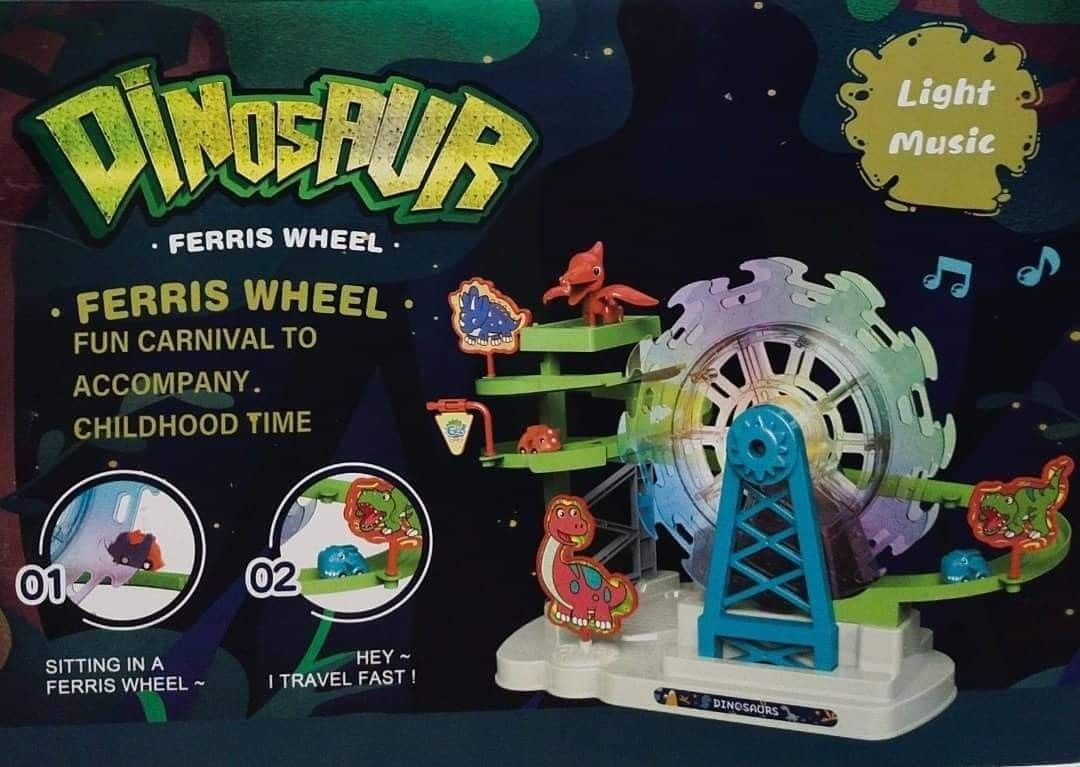 New Dinosaur Ferries Wheel Set & Lego Dinosaurs Onhand, Hobbies & Toys ...