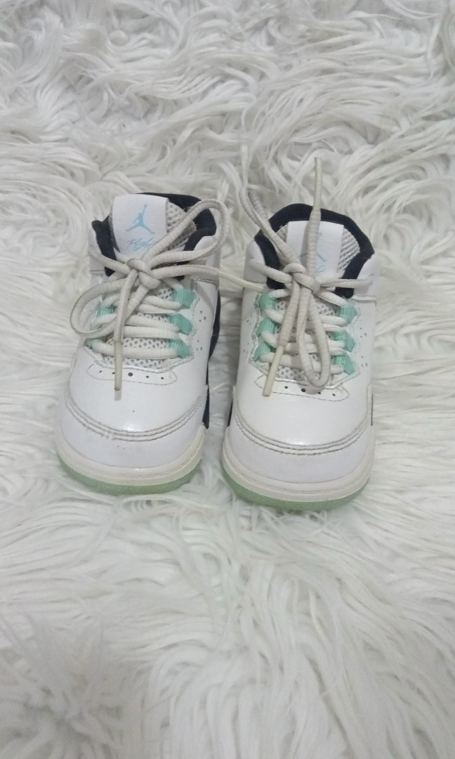 Nike Jordan Flight Origin 2 GT white Still Blue-Black 724384-107 US 5c ...