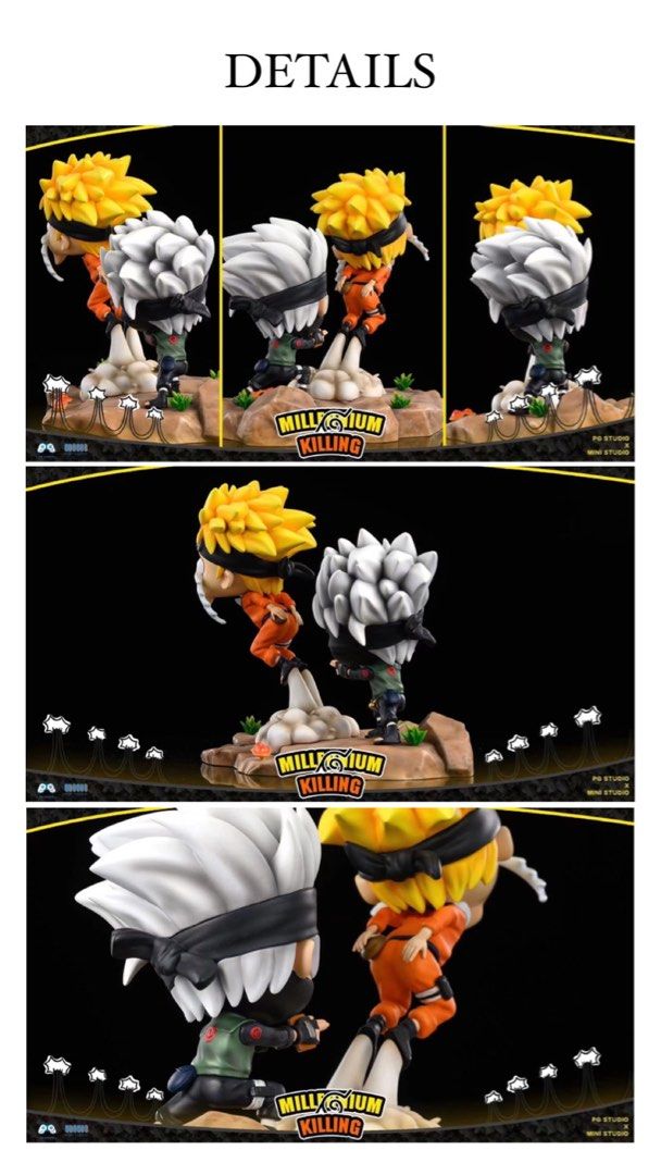 Nini X PG Studio - Series 01 - Kakashi & Naruto, Hobbies & Toys, Toys ...