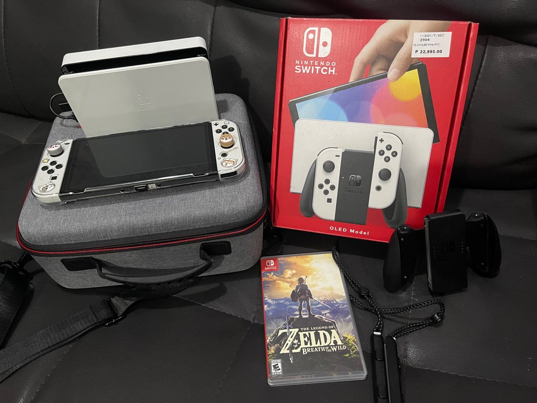Nintendo Switch OLED Package, Video Gaming, Video Game Consoles ...