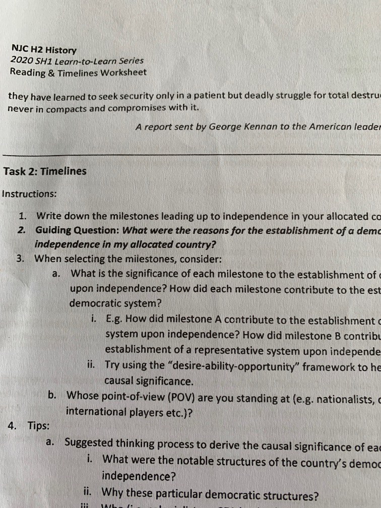 NJC H2 Econs and H2 history notes, Hobbies & Toys, Books & Magazines ...