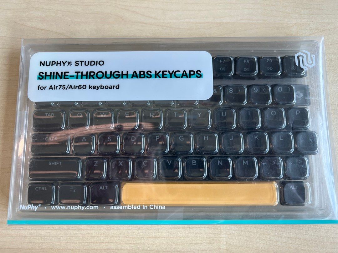 Nuphy Coast Profile keycap set for air 75 60, Computers & Tech, Parts ...