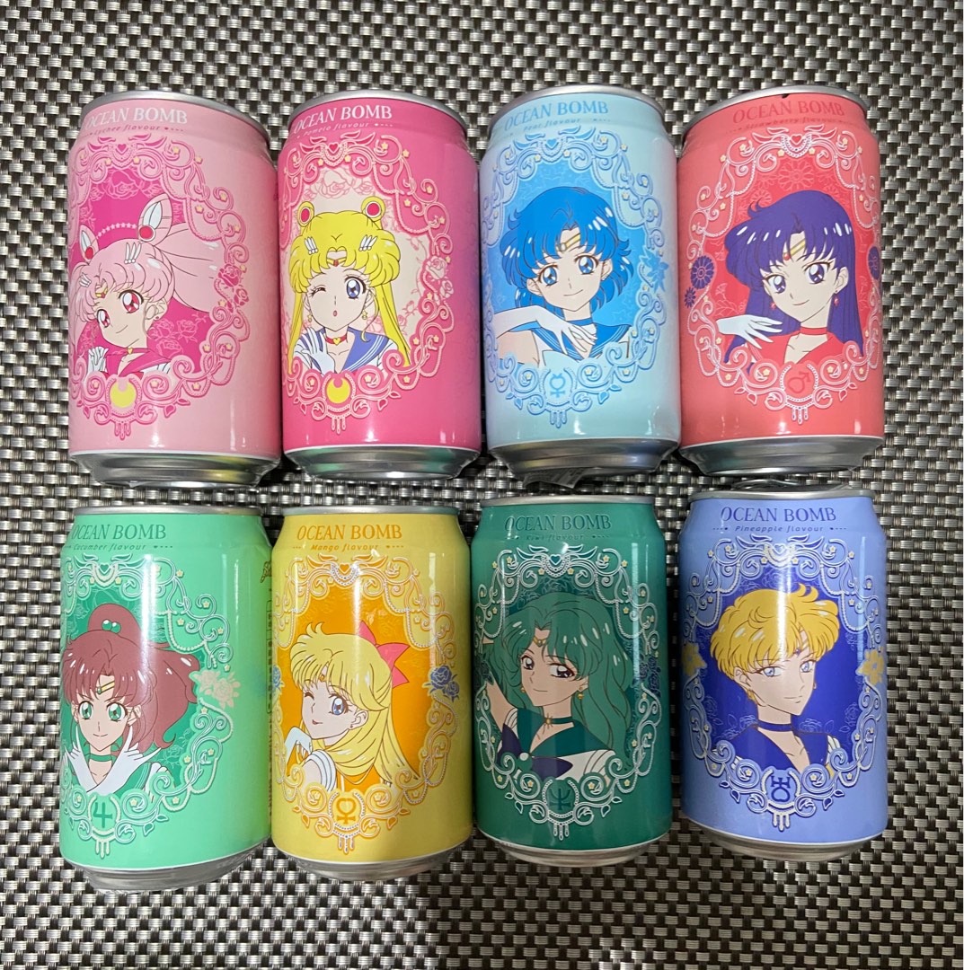 ocean bomb sailor moon sailormoon gas can drink, Food & Drinks ...
