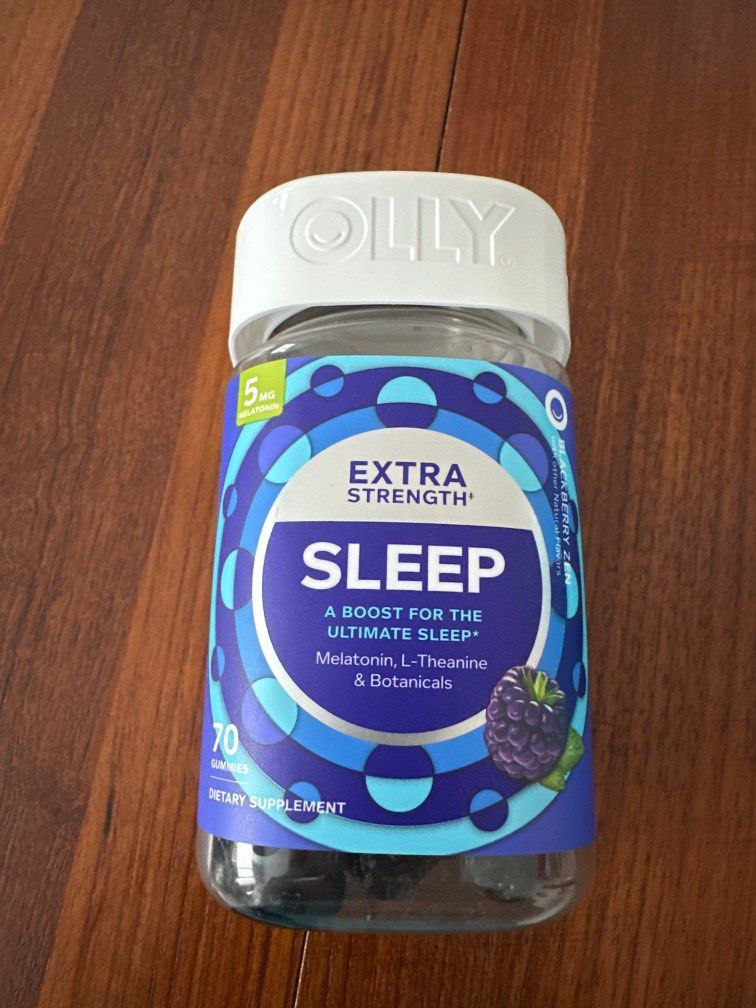 Olly Sleep Gummies 70, Health & Nutrition, Health Supplements, Vitamins ...