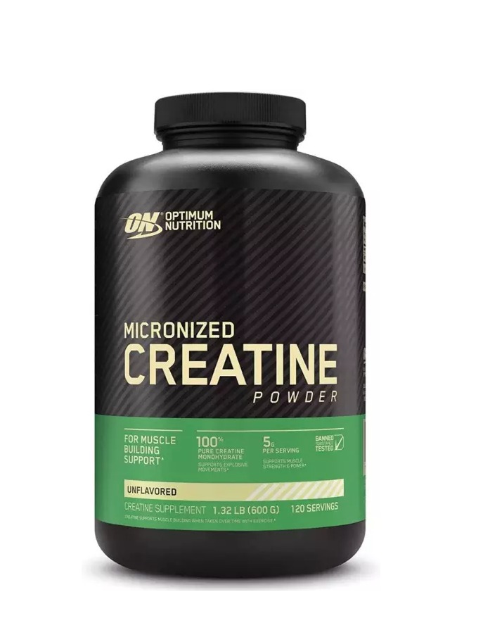 [ON] Creatine Monohydrate powder 600g, Health & Nutrition, Health ...