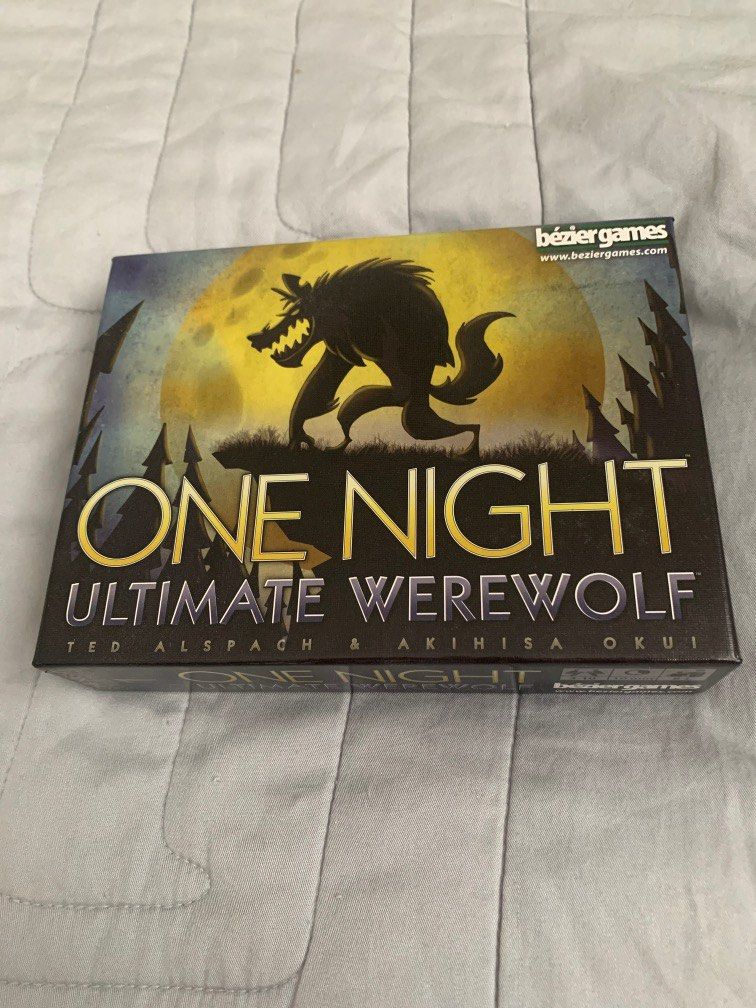 One Night Ultimate Werewolf Boardgame, Hobbies & Toys, Toys & Games on ...