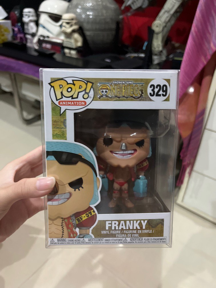 One Piece Franky Funko Pop 329, Hobbies & Toys, Toys & Games on Carousell