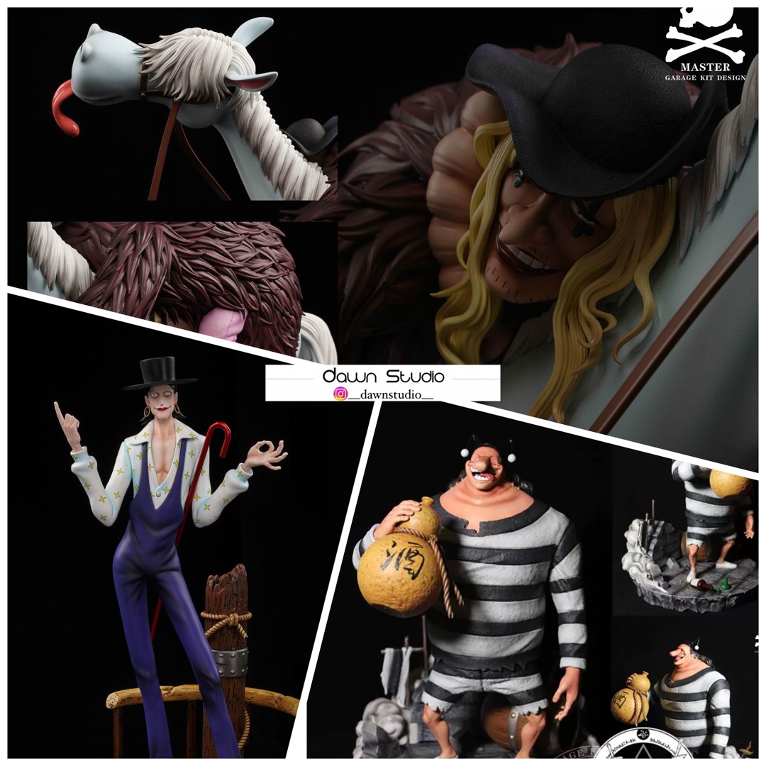 One Piece Master Studio Black Beard Pirates Portrait of Pirates Scale ...