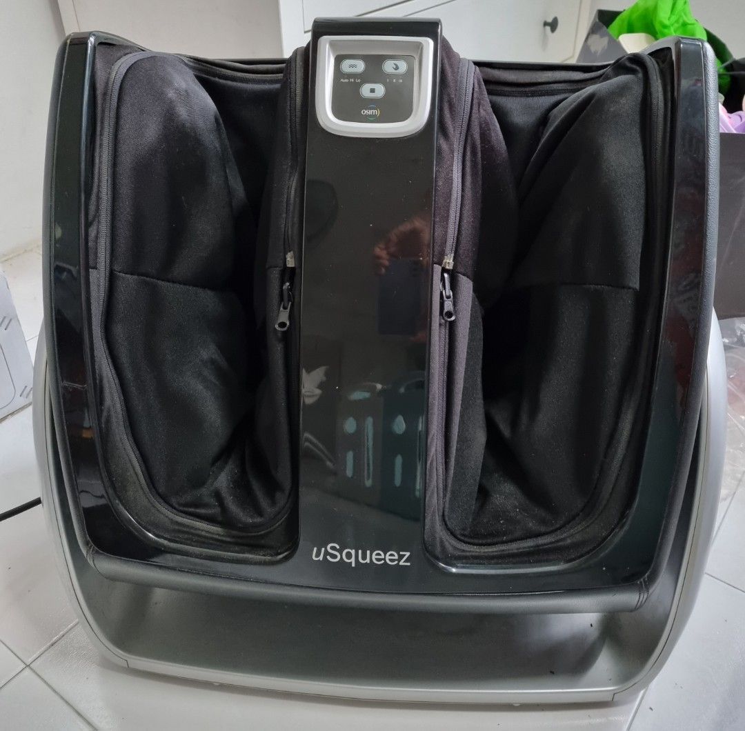 OSIM uSqueez foot massenger, Health & Nutrition, Massage Devices on ...