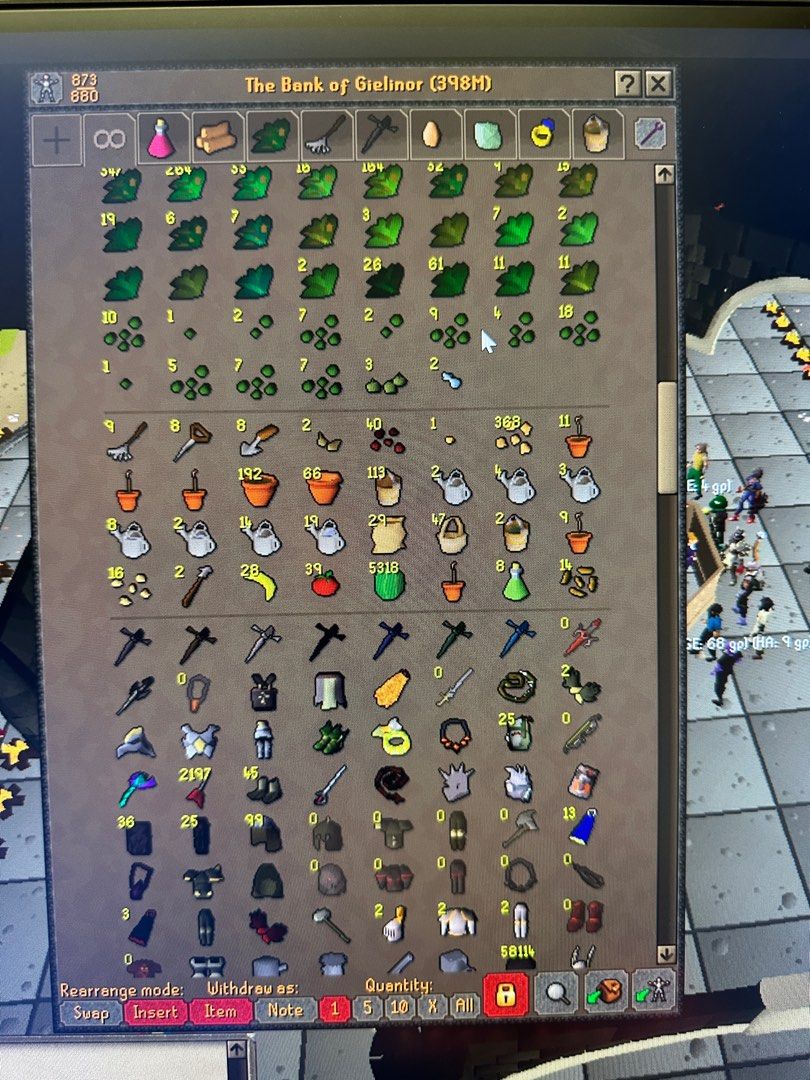 OSRS old school RuneScape high level main - ToA, ToB, CoX ready, Video ...