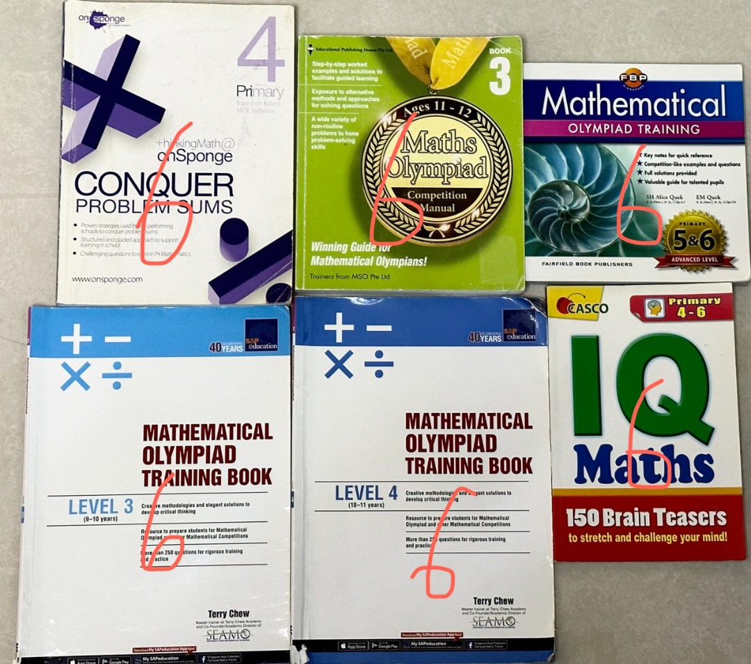 P4-6 Challenging Math Olympiad Training thinking math OnSponge, Hobbies ...