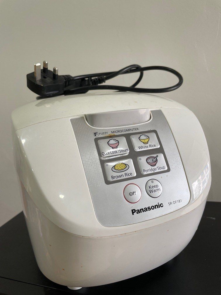 Panasonic SR-DF181 Rice cooker, TV & Home Appliances, Kitchen ...
