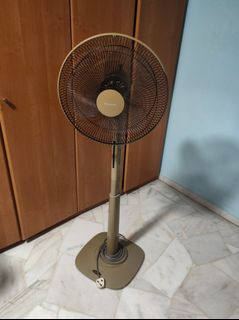 Panasonic Stand Fan F307KH with remote, Furniture & Home Living ...