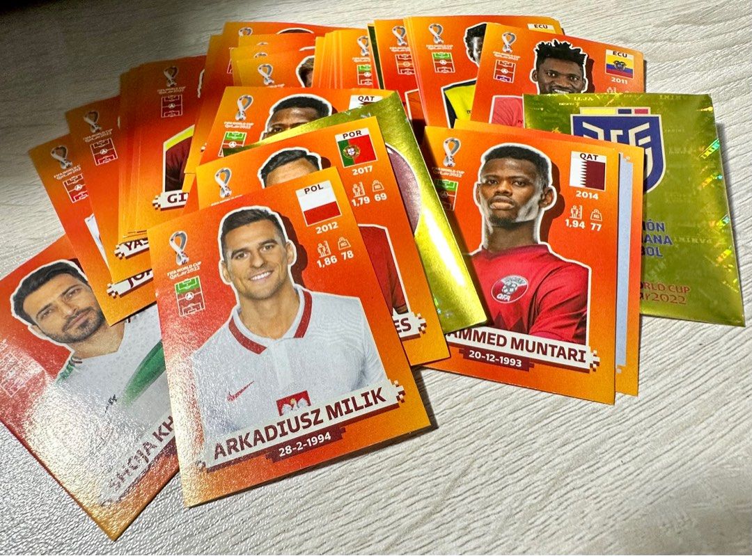 Panini Fifa World Cup 2022, Hobbies & Toys, Memorabilia & Collectibles ...