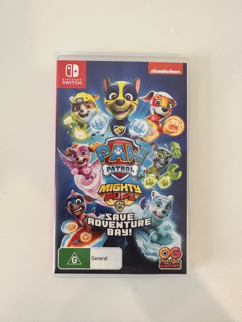Paw Patrol Mighty Pups Save the Adventure Bay! Nintendo Switch game ...