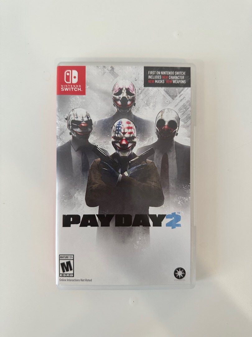 Payday 2 Nintendo Switch game, Video Gaming, Video Games, Nintendo on ...