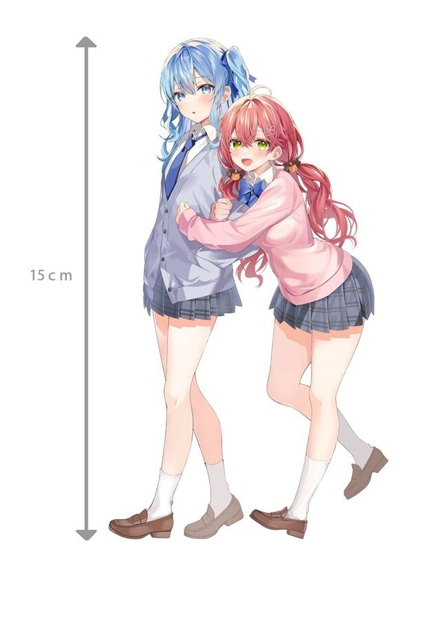 [PO till 20 Dec 2022- C101] Hololive Acrylic Stand Suisei Miko Iroha Subaru Flare Aayame Chole ...