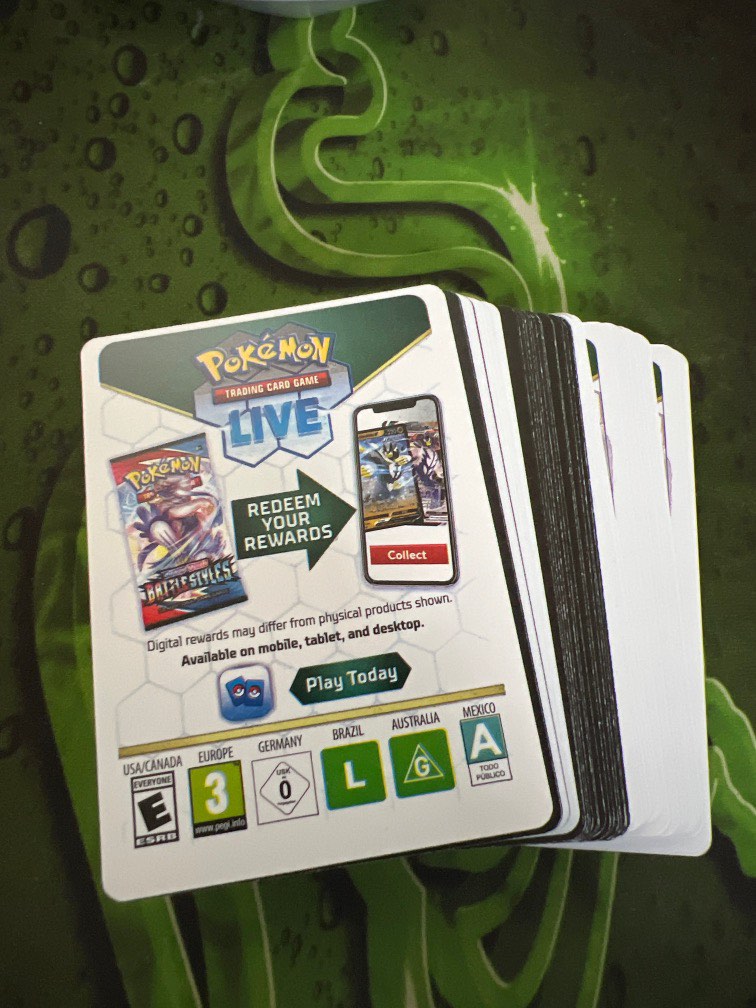 Pokemon Silver Tempest Code Cards PTCGO, Hobbies & Toys, Toys & Games ...