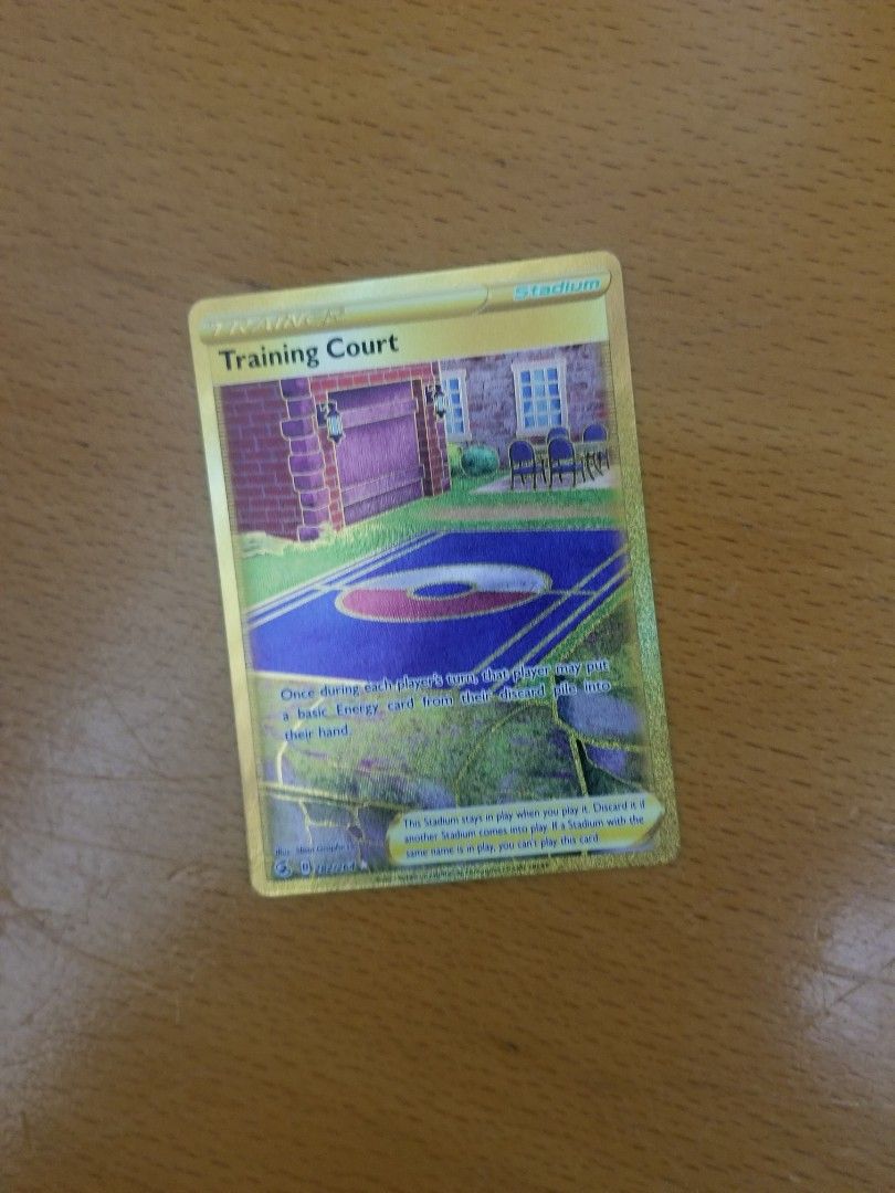 pokemon training court, 興趣及遊戲, 玩具 & 遊戲類 - Carousell