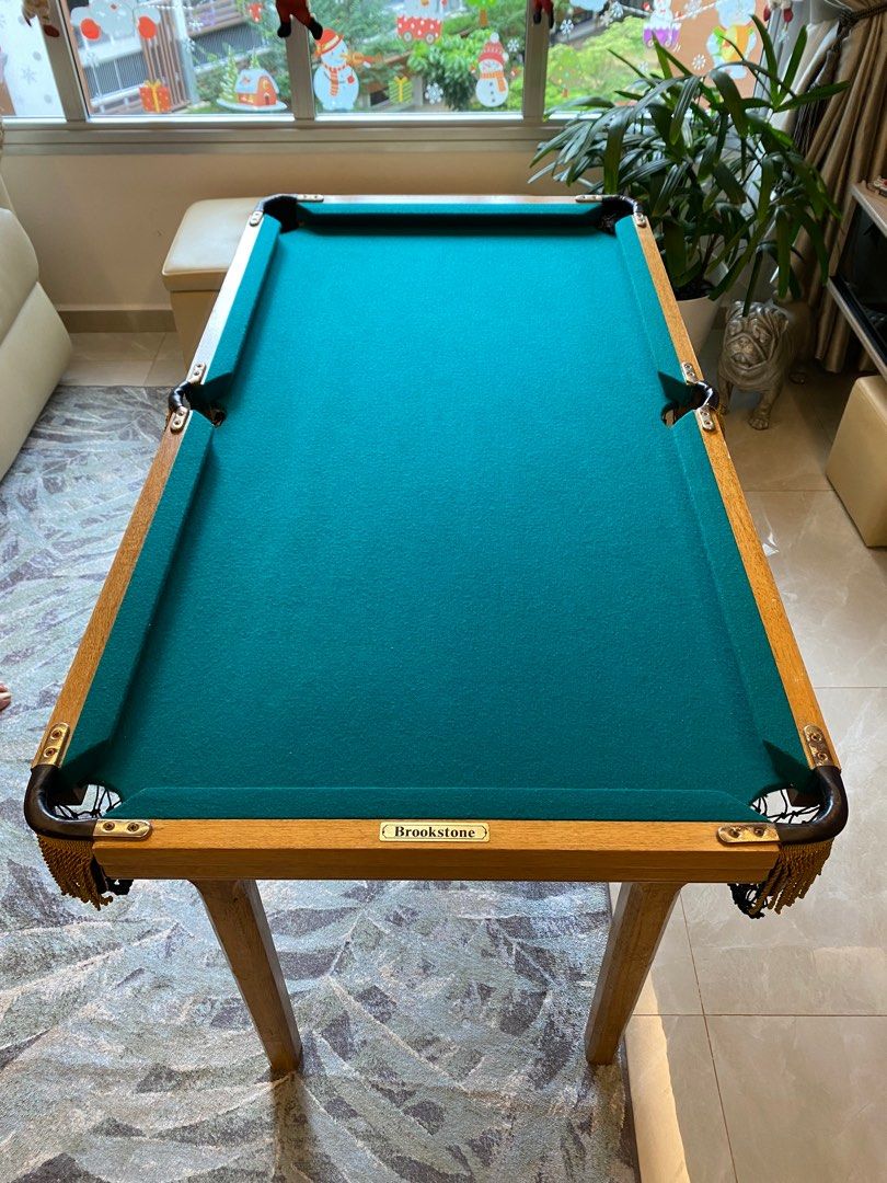 pool table (classic oak wood), Sports Equipment, Sports & Games ...
