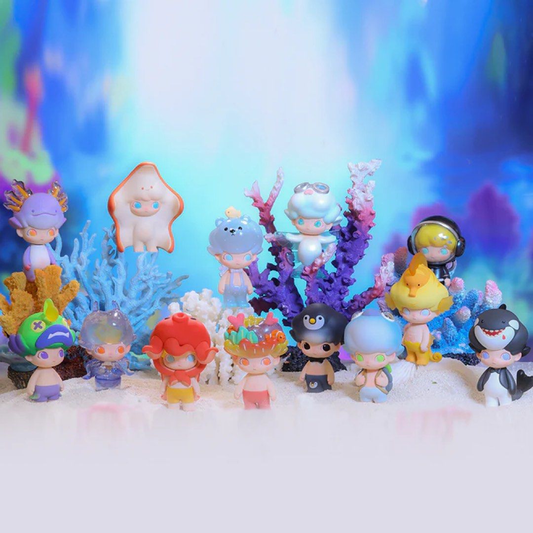 Popmart Dimoo Aquarium Full Set Sealed, Hobbies & Toys, Toys & Games on ...