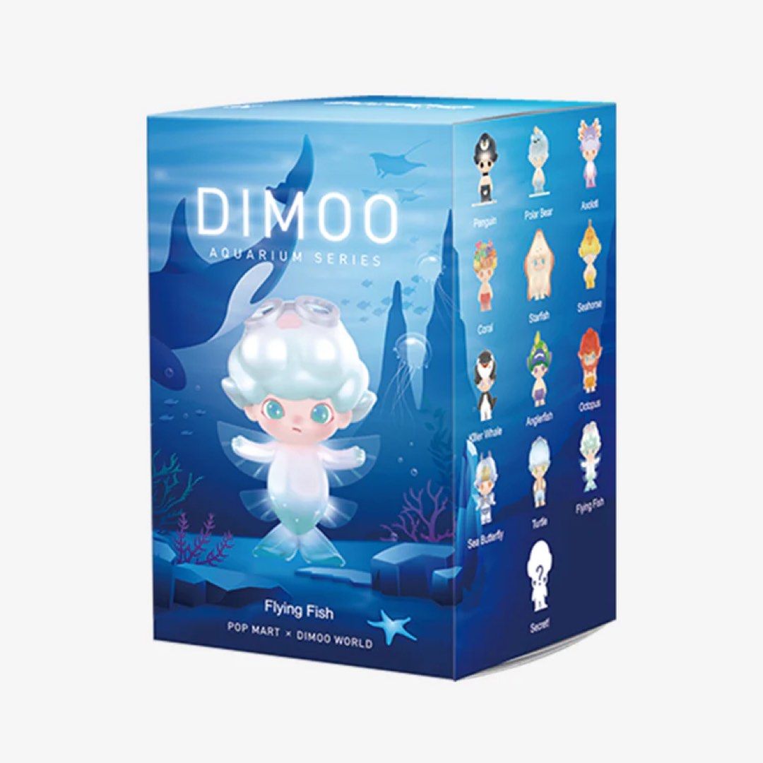 Popmart Dimoo Aquarium Full Set Sealed, Hobbies & Toys, Toys & Games on ...